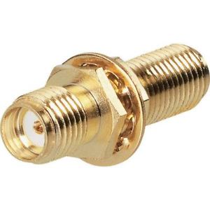 SMA female to SMA female Panel Mount Adapter - OnWireless